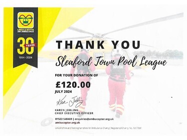 Sleaford Town 4-4-2 Pool League - News