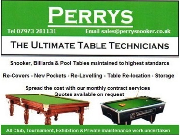 STAFFORDSHIRE & WEST MIDLANDS BILLIARDS & SNOOKER ASSOCIATION - News