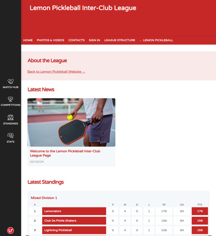 Badminton scheduling, badminton online results and stats - LeagueRepublic