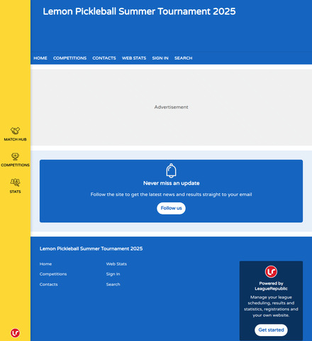 Badminton scheduling, badminton online results and stats - LeagueRepublic