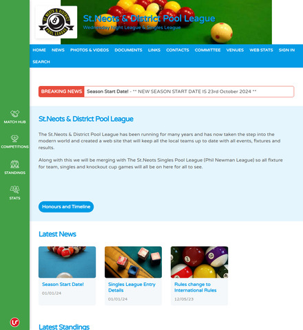 Pool scheduling, pool online results and statistics - LeagueRepublic