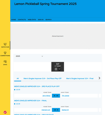 Badminton scheduling, badminton online results and stats - LeagueRepublic
